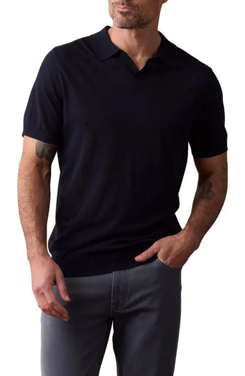 THE NORMAL BRAND Johnny Collar Polo Sweater