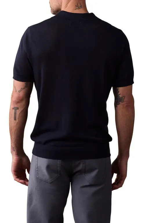 THE NORMAL BRAND Johnny Collar Polo Sweater