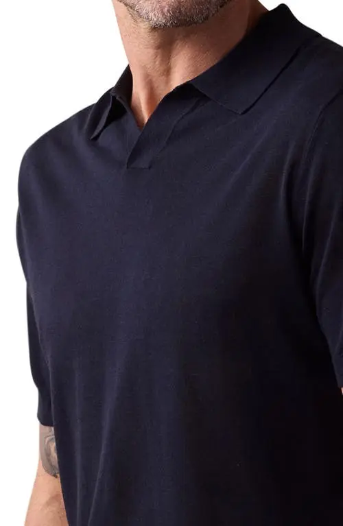 THE NORMAL BRAND Johnny Collar Polo Sweater