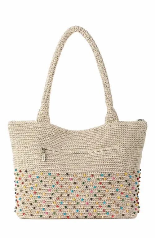 THE SAK Crafted Classics Carryall Bag - Ecru Multi Beads