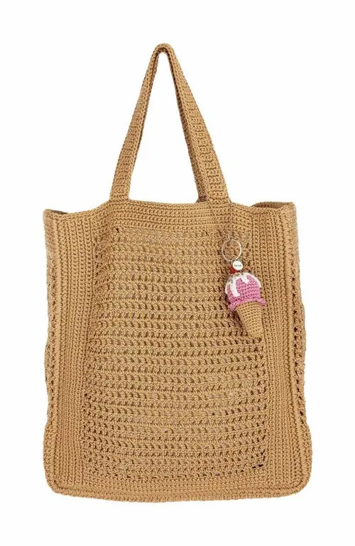 THE SAK Lanie Market Hand Crochet Tote Bag - Bamboo