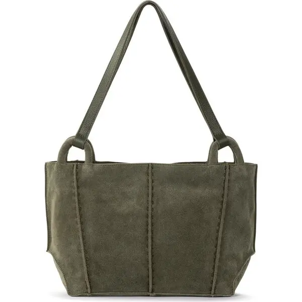 THE SAK Los Feliz Satchel - Moss Suede