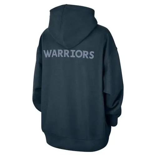 JORDAN BRAND Golden State Warriors Courtside Statement Edition Oversize Pullover Hoodie