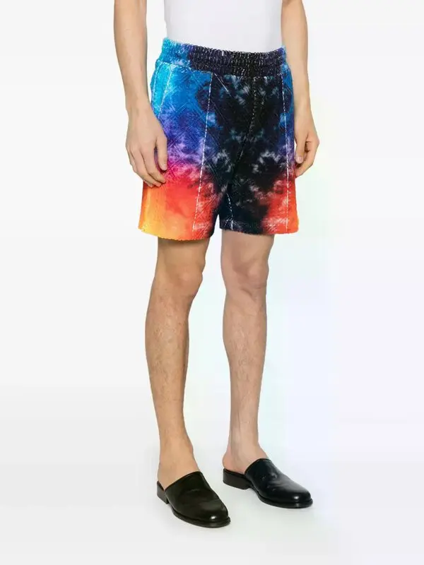 Casablanca Monogram Shorts - Blue
