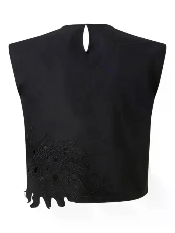 Pinko Embroidered Sleeveless Top