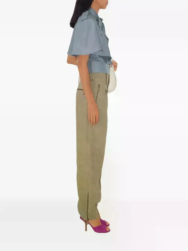 Burberry Linen Trousers