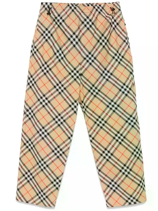 Burberry Vintage Check Trousers - Neutrals