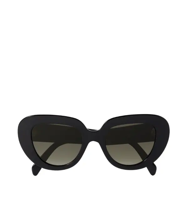 Celine Oversized Butterfly-frame Sunglasses - Black