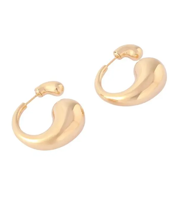Bottega Veneta Tone Earrings - Gold