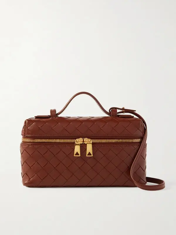 Bottega Veneta Bang Bang Vanity Intrecciato Leather Tote