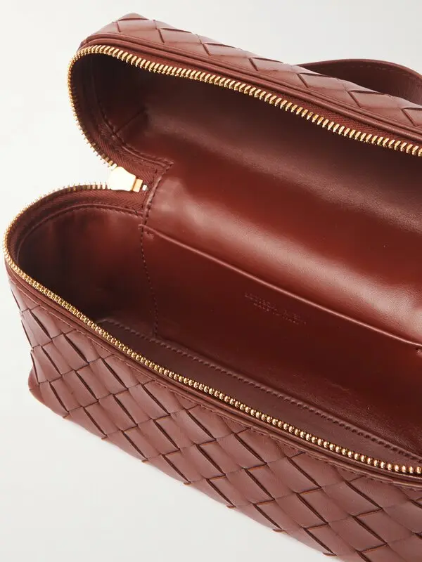 Bottega Veneta Bang Bang Vanity Intrecciato Leather Tote
