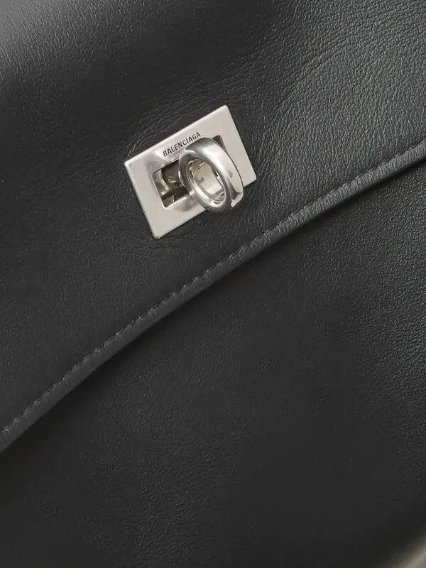 Balenciaga Rodeo Medium Leather Shoulder Bag