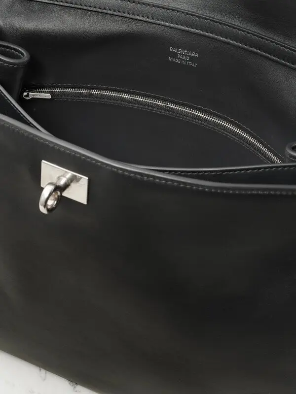 Balenciaga Rodeo Medium Leather Shoulder Bag