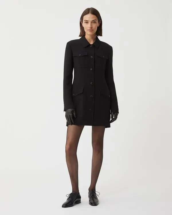 Veronica De Piante Alma Viscose Crepe Jacket