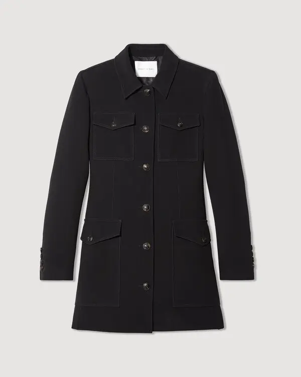 Veronica De Piante Alma Viscose Crepe Jacket