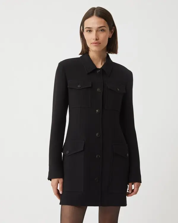 Veronica De Piante Alma Viscose Crepe Jacket