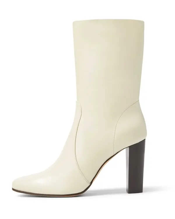 Veronica De Piante Gaia Leather Heeled Ankle Boots
