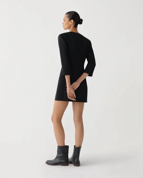 Veronica De Piante Dexter Wool Viscose Dress