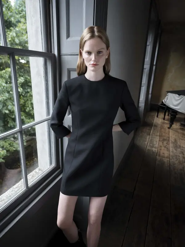 Veronica De Piante Dexter Wool Viscose Dress