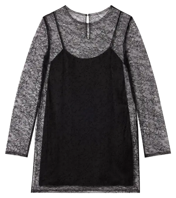 Veronica De Piante Mabel Mini Dress - Black