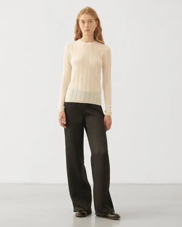 Veronica De Piante Maya Cashmere Sweater - Natural