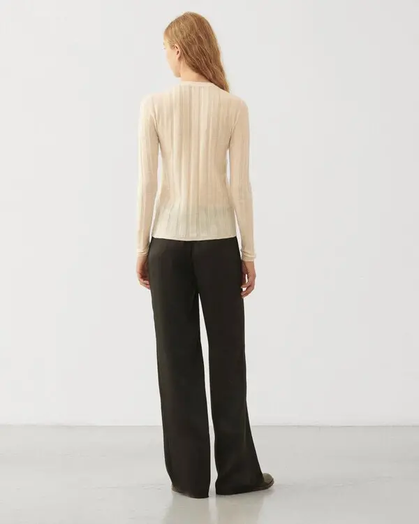 Veronica De Piante Maya Cashmere Sweater - Neutral