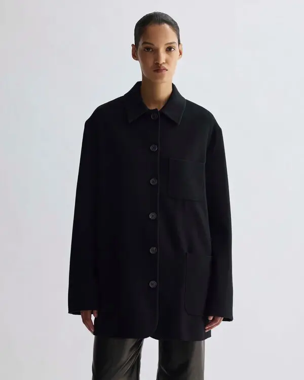 Veronica De Piante Amaia Cashmere Jacket - Black