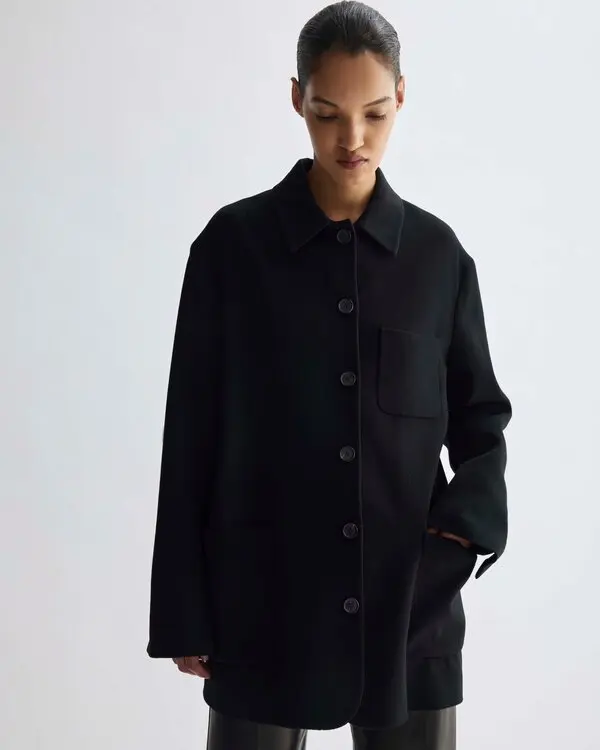 Veronica De Piante Amaia Cashmere Jacket - Black