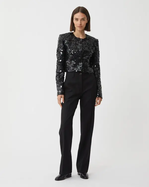 Veronica De Piante Maeve Chaos Sequin Bolero Jacket