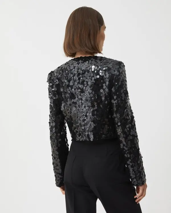 Veronica De Piante Maeve Chaos Sequin Bolero Jacket