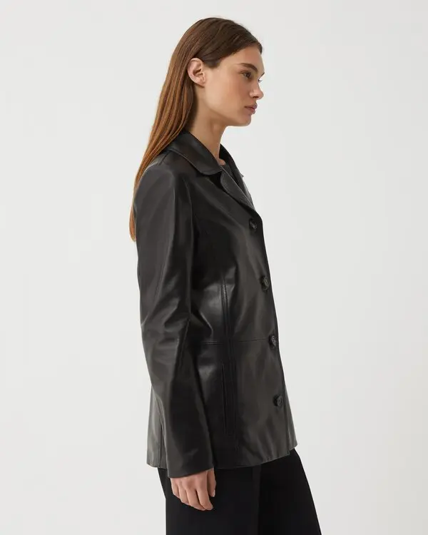 Veronica De Piante Blaire Nappa Leather Jacket