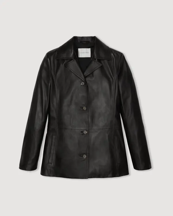 Veronica De Piante Blaire Nappa Leather Jacket