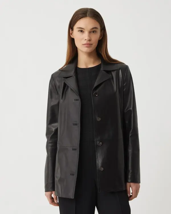 Veronica De Piante Blaire Nappa Leather Jacket