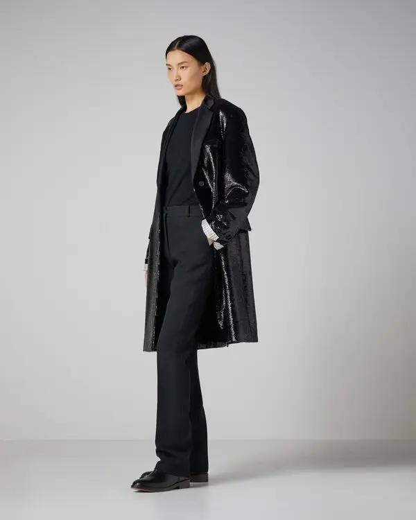 Veronica De Piante Arlo Sequin Coat