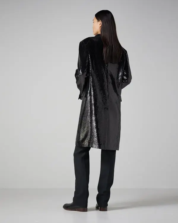 Veronica De Piante Arlo Sequin Coat