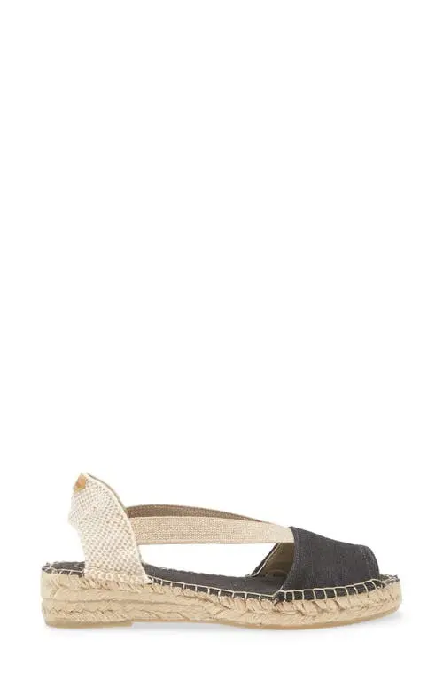 TONI PONS Elora Espadrille Sandal - Black