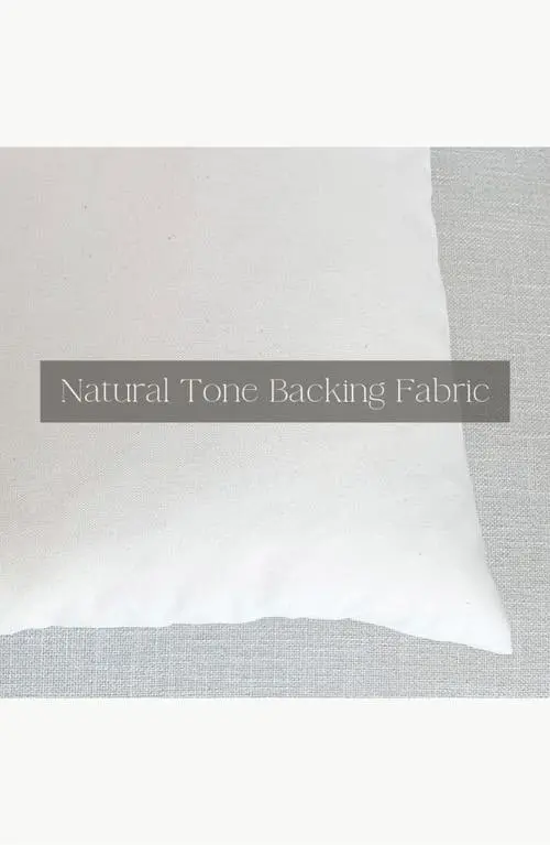 LINEN & JAMES Madison Floral Handblock Pillow Cover