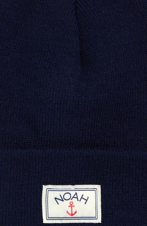 NOAH Anchor Logo Beanie