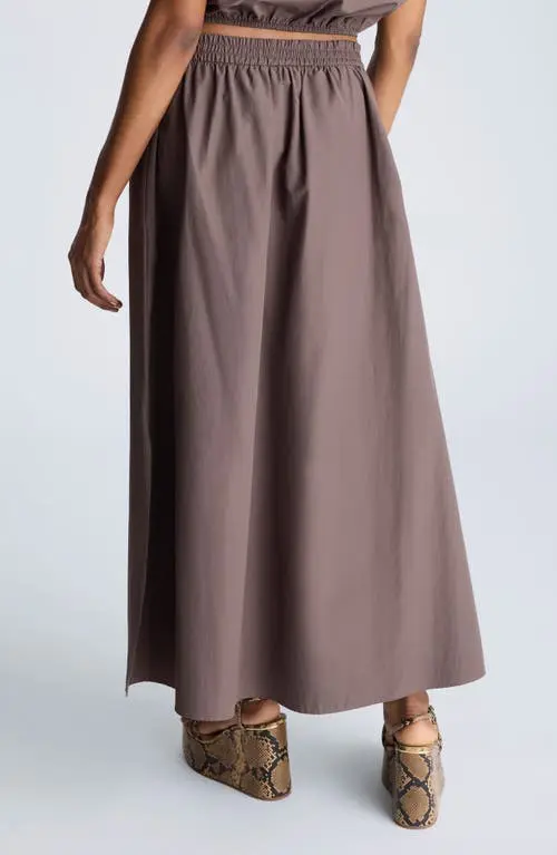 KENNETH COLE Side Slit Maxi Skirt