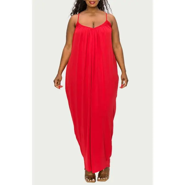 L I V D Adora Dress - Red