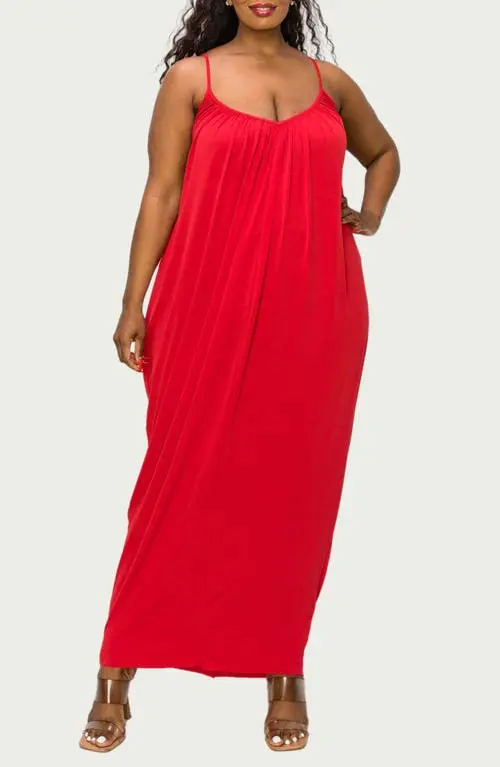 L I V D Adora Dress - Red