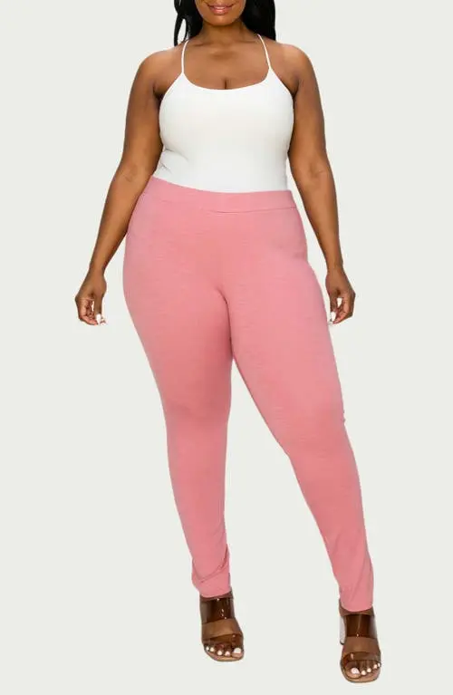 L I V D Ashley Ponte Leggings - Blush
