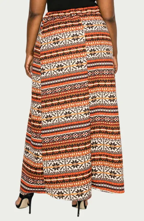 L I V D Ari Wrap Maxi Skirt