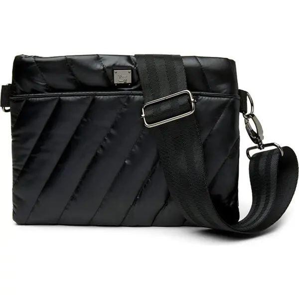 THINK ROYLN Diagonal Bum Bag 2.0 - Pearl Black
