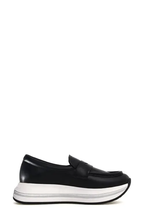 VOILE BLANCHE Merry Penny Loafer - Black