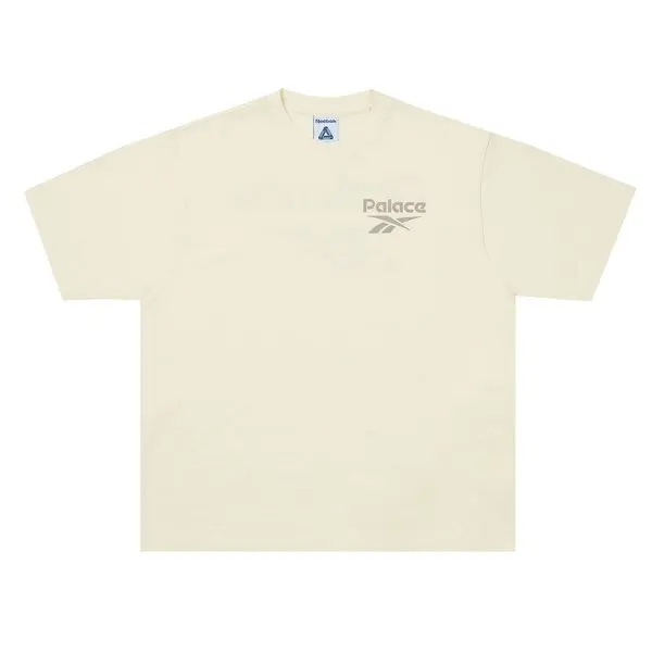 PALACE X Reebok T-shirt 'off-white - Cream