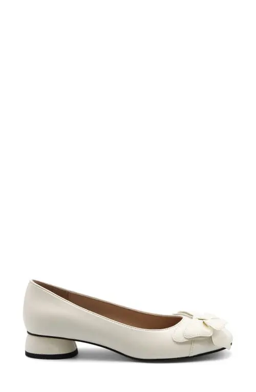 CHARLES DAVID Butterfly Flat - White