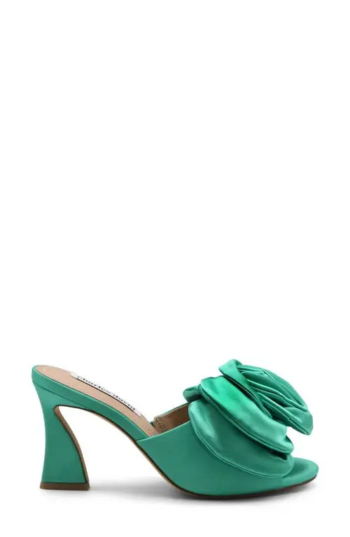 CHARLES DAVID Kimchi Floral Satin Sandal - Spring Green