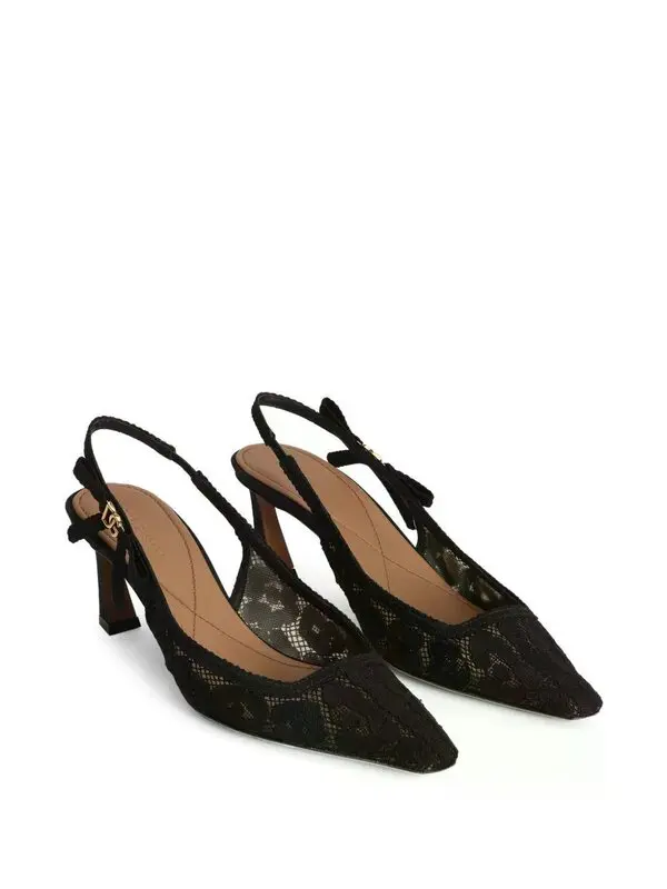 Dolce & Gabbana Lace Appliqué Pumps