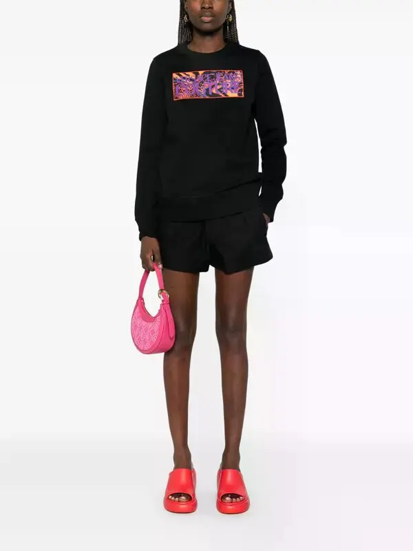 Versace Logo-patch Sweatshirt